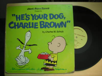 Charlie Brown Record HE'S YOUR DOG CHARLIE BROWN LP 1978 | eBay