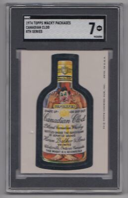 1974 TOPPS WACKY PACKAGES 8TH SERIES CANADIAN CLOD*SGC 7* | eBay