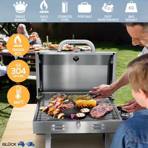 Grillz Portable Gas BBQ Grill Heater | eBay