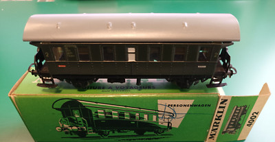 MÄRKLIN 4002 H0 Personenwagen 2.Klasse DB in OVP (LA) | eBay.de
