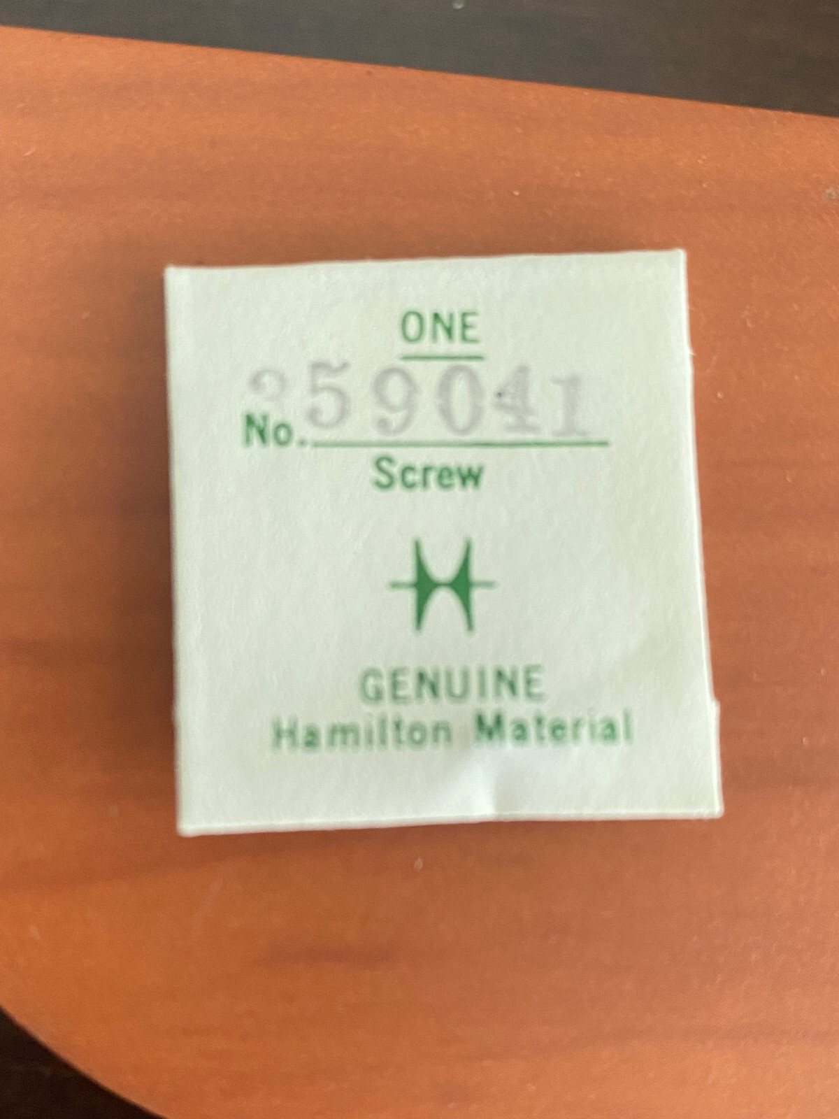 VINTAGE GEN HAMILTON BALANCE COCK SCREW FOR 992B,950 & FOR BRIDGE SCREW ...