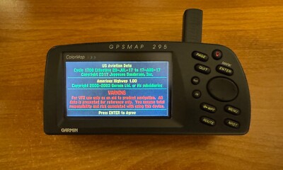 Garmin 295 gps Color Aviation GPS unit | eBay