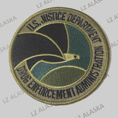 US JUSTICE DEPARTMENT DEA PATCH (DD) DRUG ENFORCEMENT ADMIN | eBay