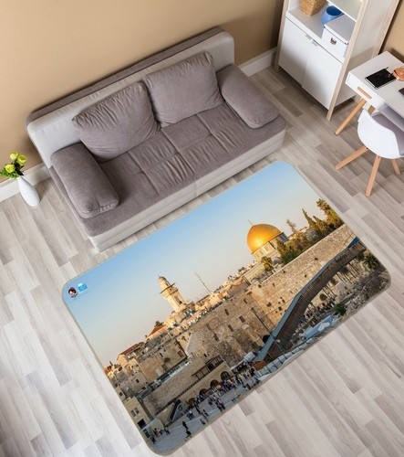 3D Town Castle Building NAO10016 Game Rug Mat Elegant Photo Carpet Mat ...