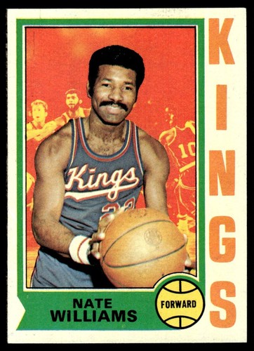 1974-75 Topps Nate Williams KC-Omaha Kings #116 | eBay