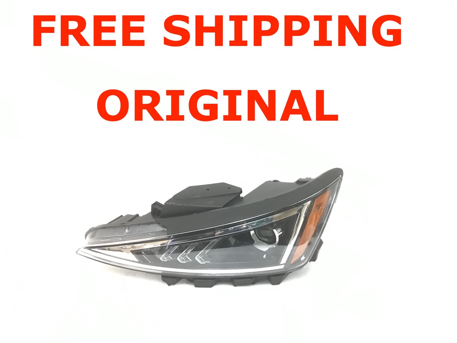 2019-2020 Hyundai Elantra SEDAN left side HALOGEN headlight (BROKE ...