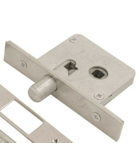Nickel Plated Mortice Budget Lock & Key Door Lock Square Key Dead Lock ...