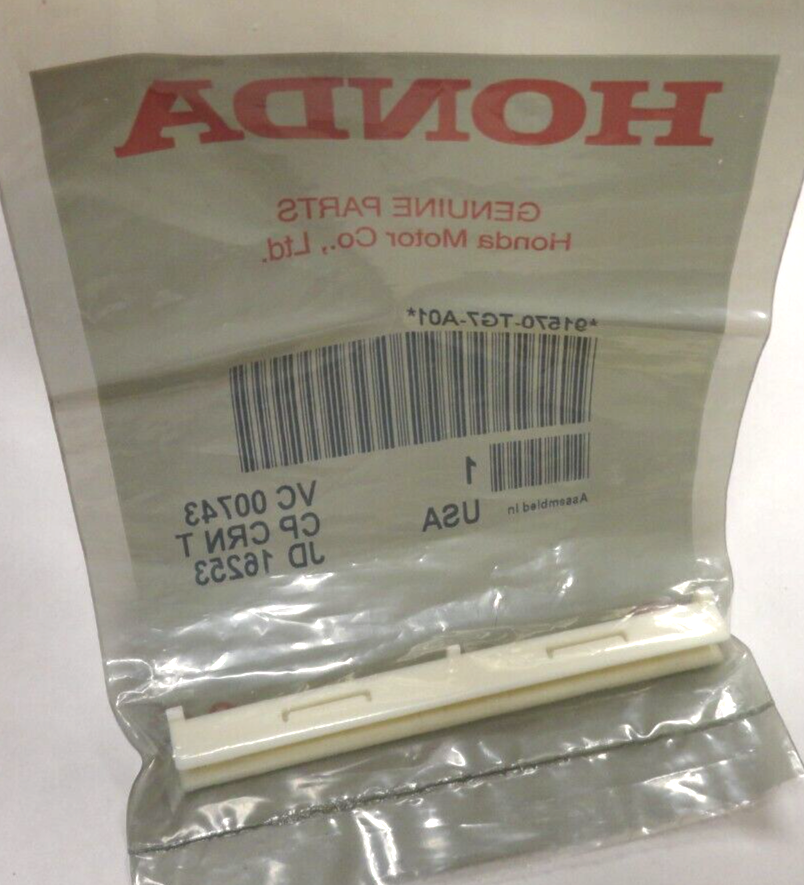 ( 1 ) GENUINE HONDA 91570-TG7-A01 CLIP, SIDE GARNISH-Front Windshield ...
