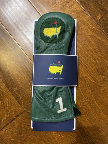 Masters Golf Leather & Needlepoint Driver Headcover NEW!! | eBay