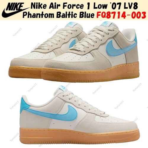Nike Air Force 1 Low '07 LV8 Phantom Baltic Blue FQ8714-003 Men's Size ...