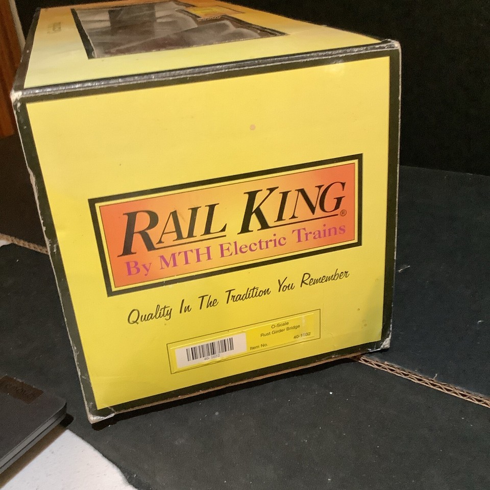 MTH 40-1048 Elevated SUBWAY GIRDER BRIDGE w/2 Trestle Piers O-Gauge ...