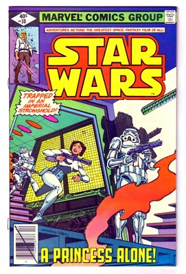 STAR WARS #30 A Princess Alone! Marvel Comic Book ~ VF | eBay