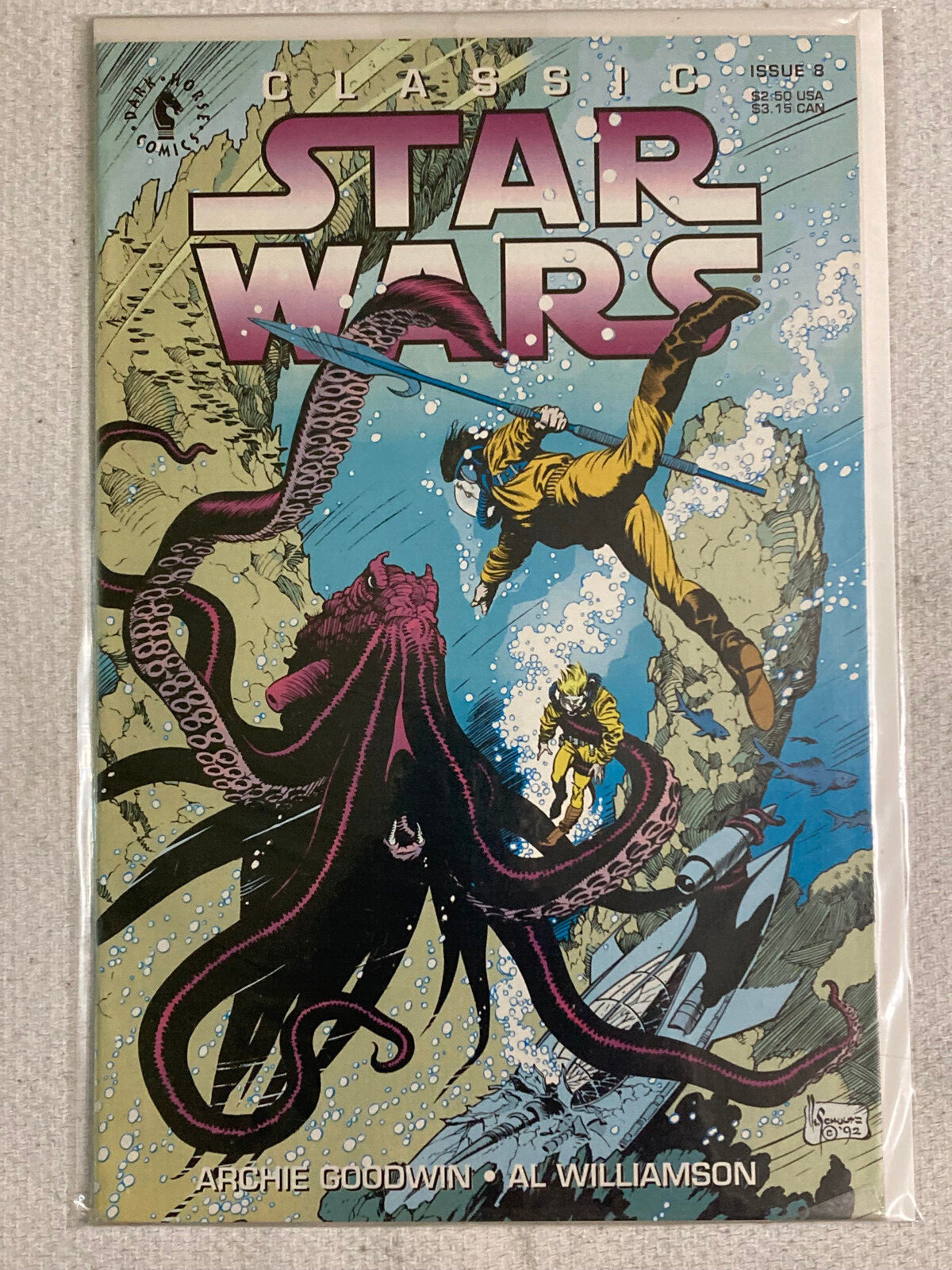 Classic Star Wars #8 1992 VF/VF+ DC Comics Polybagged Unread! | eBay