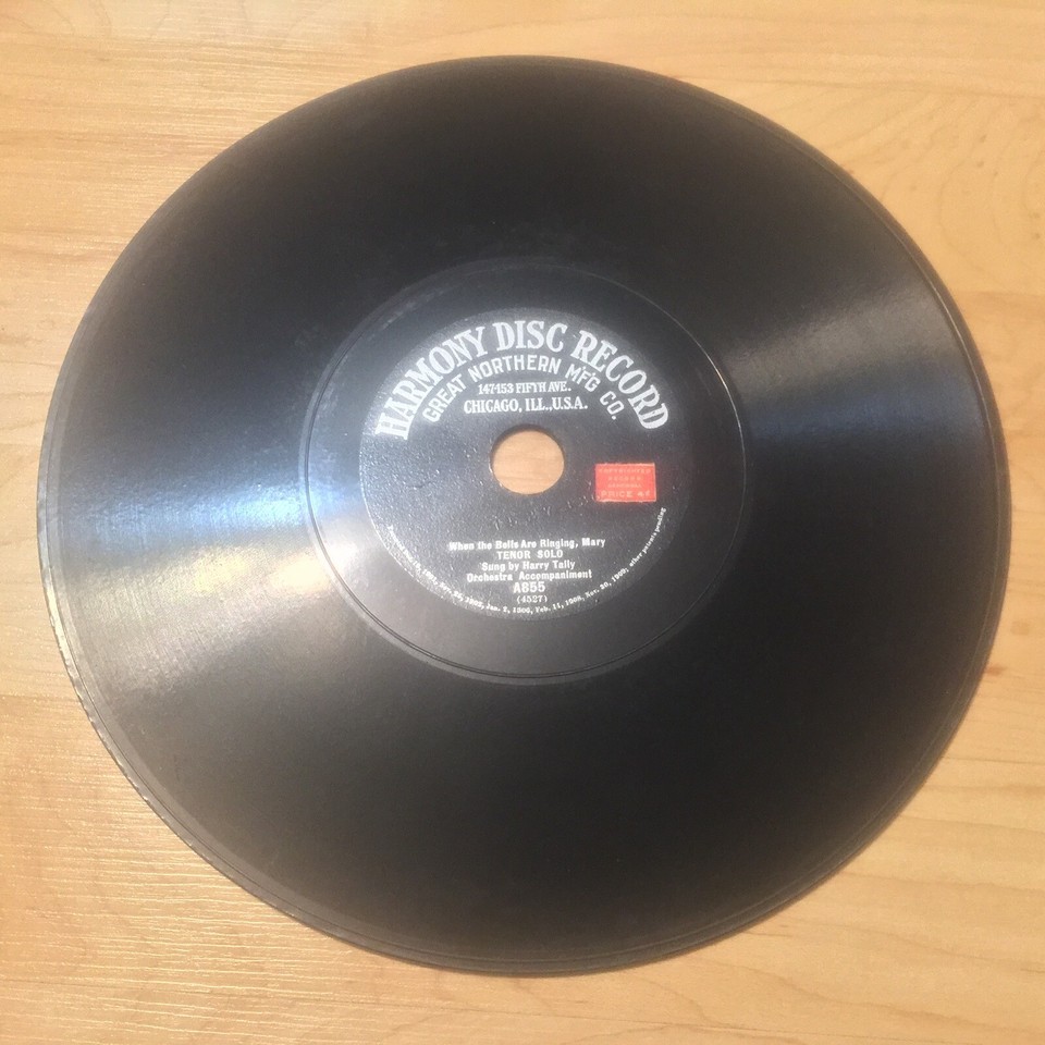 RARE 78 HARMONY DISC RECORD Ada Jones Call Me Up Some Rainy Afternoon ...