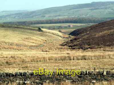 Photo 6x4 Fox Clough Soughley To the right of the picture is Heather ...