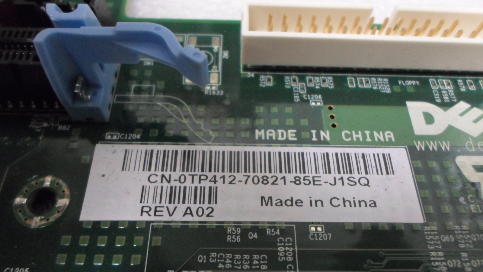 DELL 0TP412 TP412 MOTHERBOARD FOR DELL PRECISION T3400 WORKSTATION USED ...