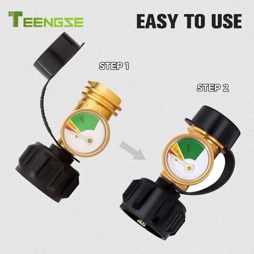 2/5/10PCS QCC1 Propane Dust Caps Strap, Propane Tank OPD Filler Valve ...