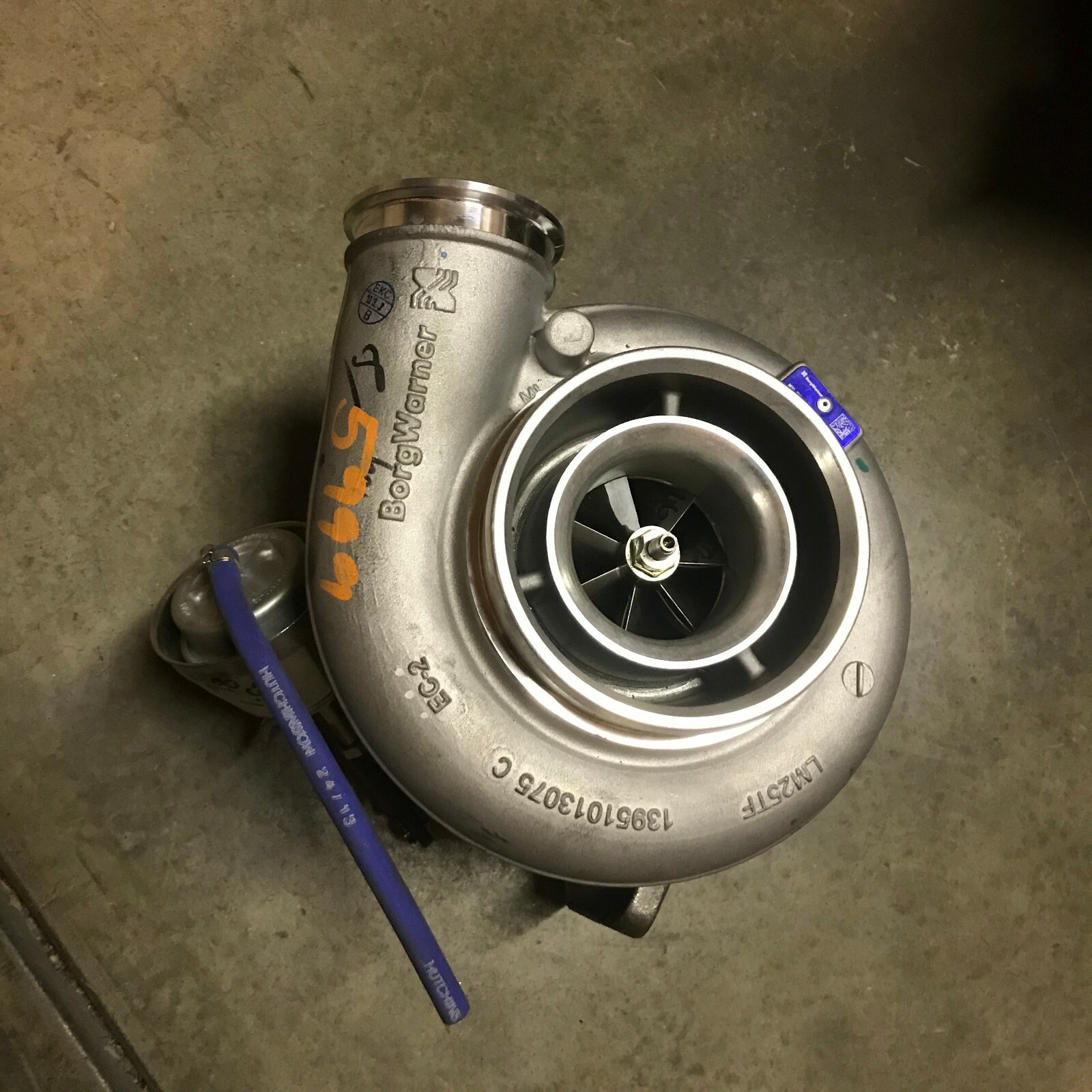 detroit diesel dd13 turbocharger B3G p/n A4710965999 & 13879880050 | eBay