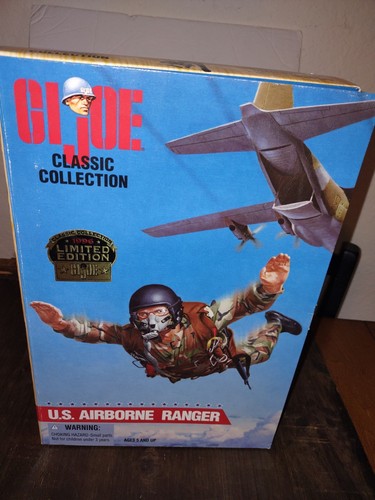 GI Joe 12 Inch Action Figure Classic Collection U.S. Airborne Ranger AA ...