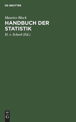 Maurice Block Handbuch Der Statistik (Copertina rigida) | eBay
