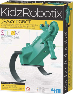 Science Electronics Educational Kidz Robotix Steam Robot Crazy Robot ...