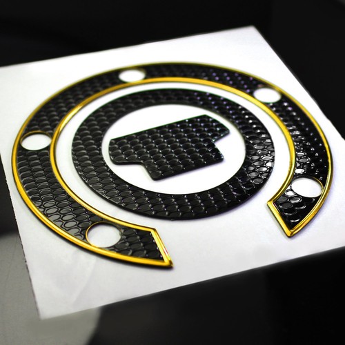 Handle Yoke+Fuel Cap Sticker Cover+Tank Pad 06-17 YZF R6 Perforated ...