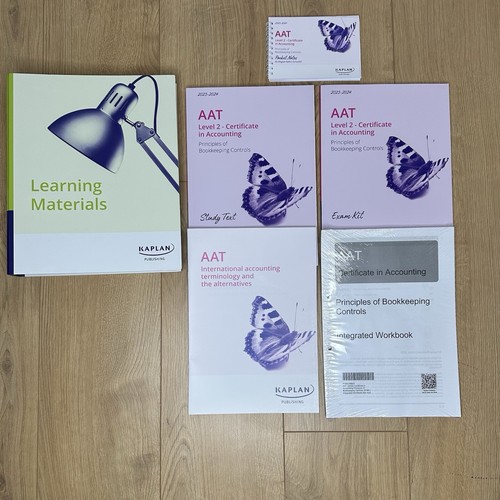 Kaplan AAT Level 2 Accounting 2023-2024 Principles Of Bookkeeping ...