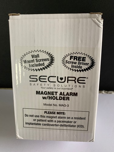SECURE SAFETY SOLUTIONS MAGNET ALARM W/HOLDER Elderly Fall Prevention 734122000173| eBay