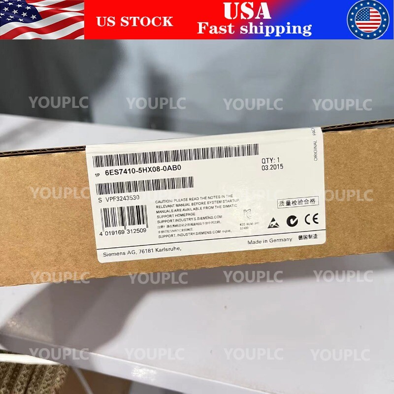 New Siemens 6ES7410-5HX08-0AB0 SIMATIC PCS 7 CPU 410-5H 6ES7 410-5HX08 ...