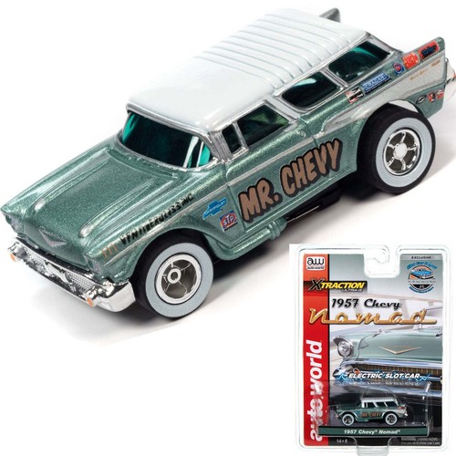 Auto World Exclusive 1957 Chevy Chevrolet Nomad HO Slot Car for AFX | eBay