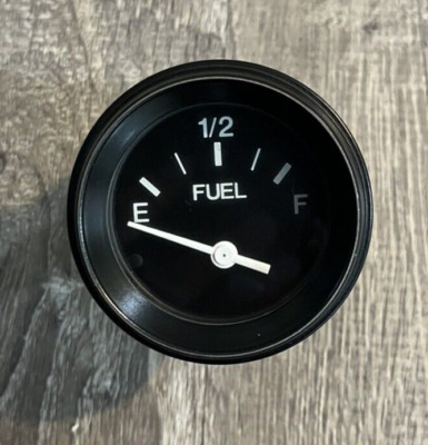 Teleflex Boat Fuel Gauge 56540 222/95 Black 2 1/8 inch | eBay