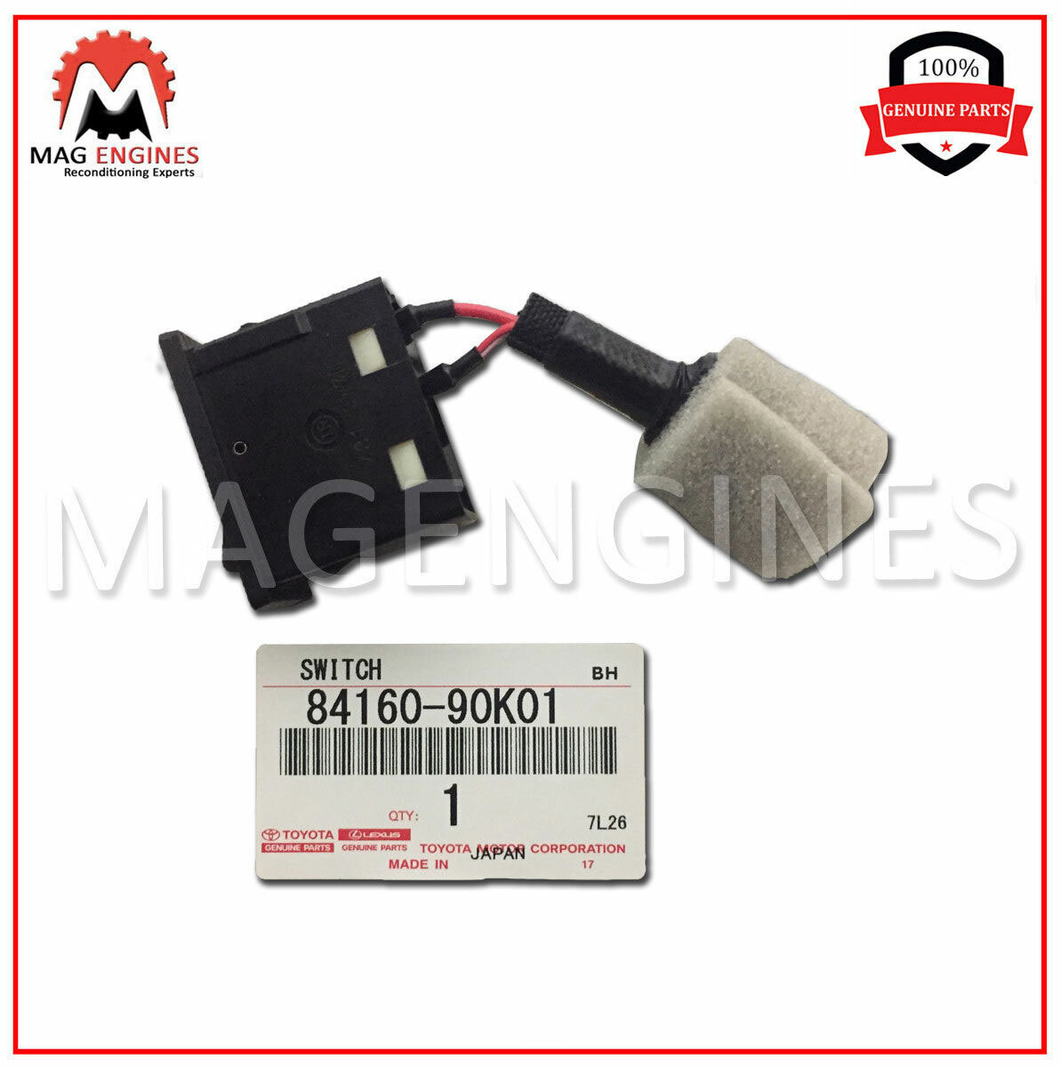 84160-90K01 GENUINE OEM FRONT FOG LAMP SWITCH 8416090K01 | eBay