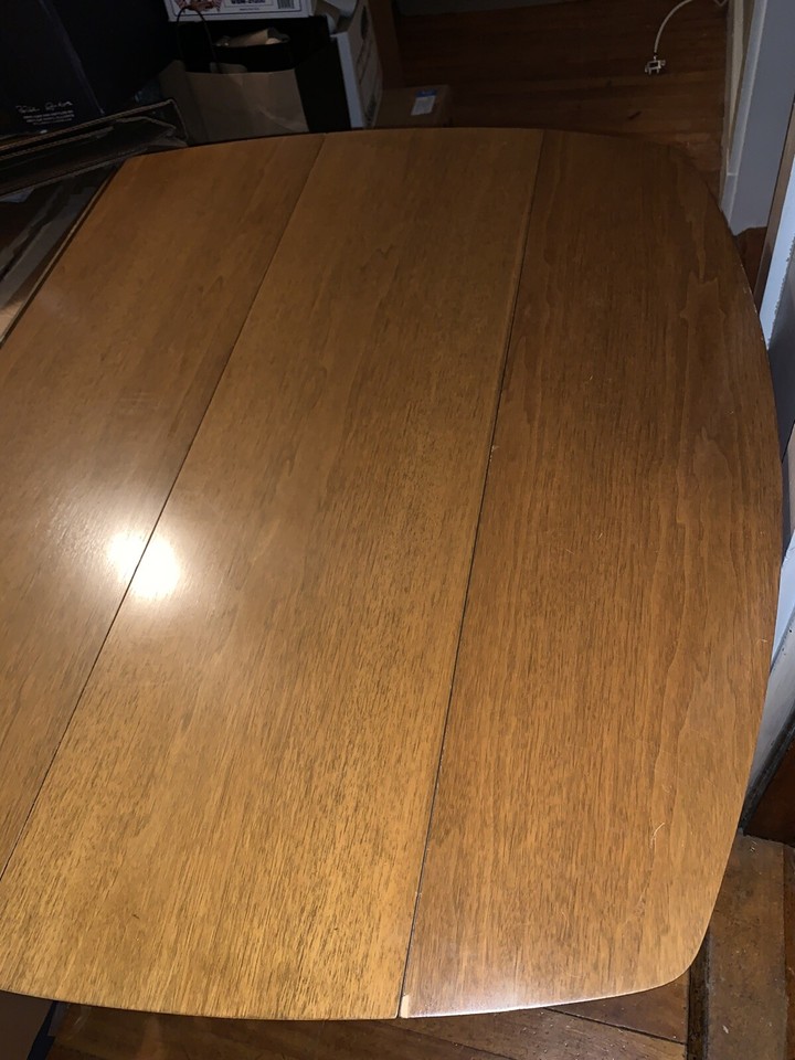 John Stuart Mt Airy Contempora DINING TABLE Mid Century Danish Modern ...