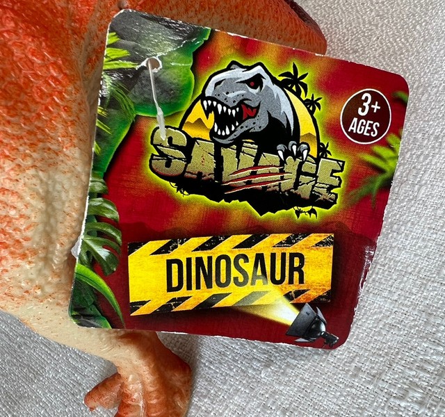 Gold Allosarus Figurine Figure Boley TM04 Nov19 4" Tall 7" Dinosaur for ...