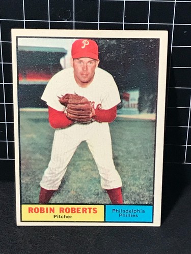 1961 Topps # 20 Robin Roberts - Philadelphia Phillies | eBay