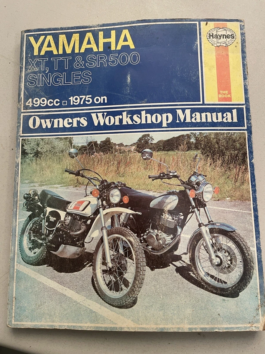 Tt500 Yamaha Repair Manual