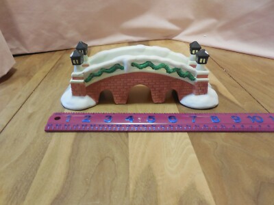 Lemax Porcelain Bridge Christmas Village Dickensville Collections | eBay