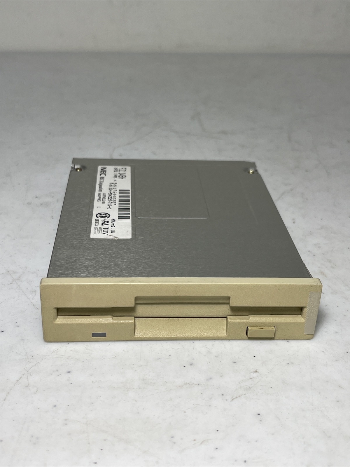 NEC 3.5" 1.44MB Slim Floppy Disk Drive FD1148H 134-506325-712-0 Beige ...