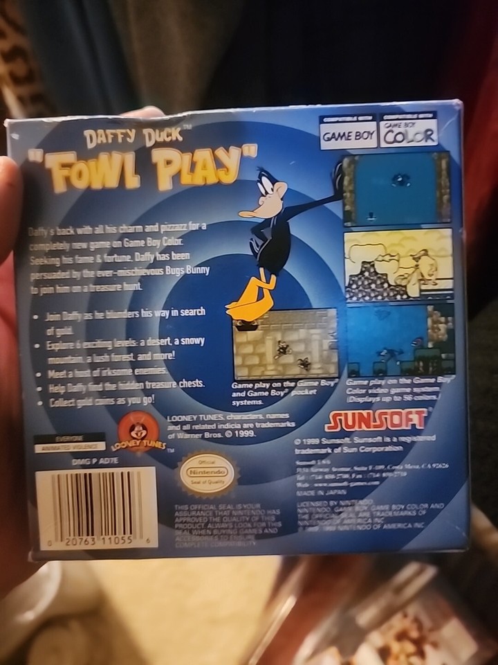 Daffy Duck: Fowl Play (Nintendo Game Boy Color, 1999) 20763110556 | eBay