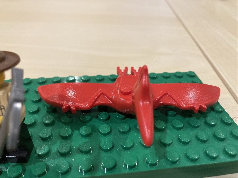 LEGO Dinosaur Pteranodon Red From Dino Explorer 5934 Johnny Thunder ...
