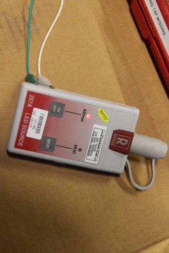 Tektronix Rifocs Fiber Optic Visual Fault Finder Locator 257A | eBay