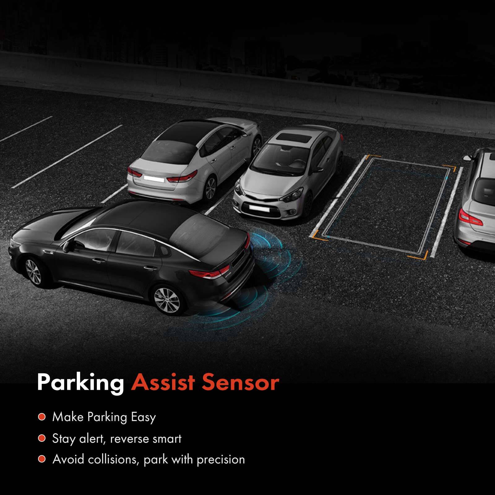 4Pcs Bumper Parking Assist Sensor Kit for Toyota FJ Cruiser 2007-2010 ...