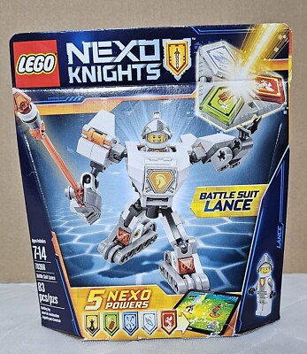 NEW/SEALED Lego #70366 Nexo Knights Battle Suit Lance - 5 Nexo Powers ...