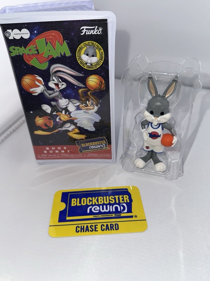 Funko Blockbuster Rewind Space Jam Bugs Bunny With Basketball Chase ...