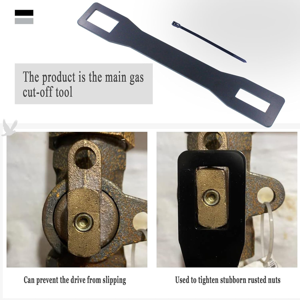 Gas Shut off Tool for Gas Shut-Off Valve Gas Shut off Wrench,3333 ...