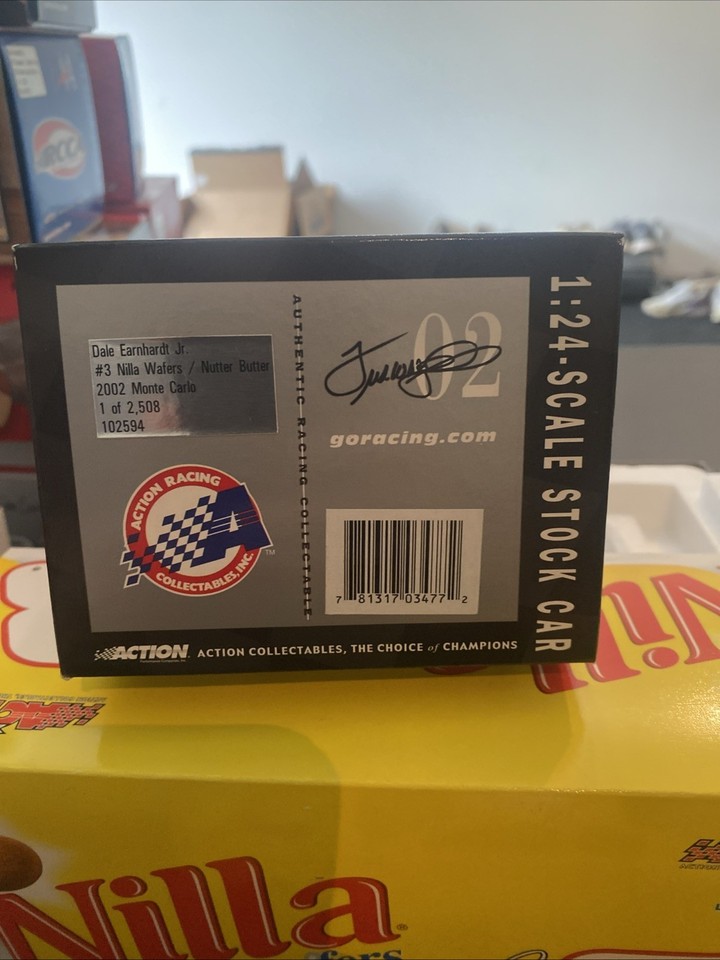 1998 Dale Sr Coca Cola, 2002 Dale Jr Mills Wafers And Oreo Diecast ...