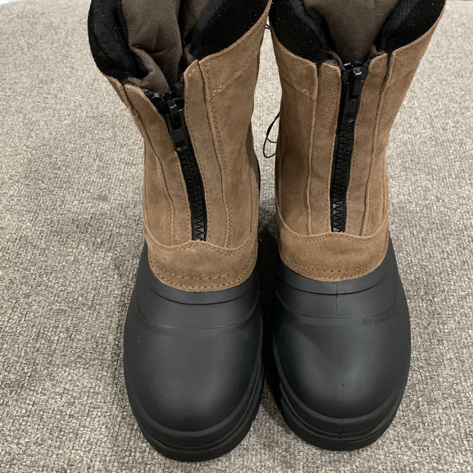 Mens Falls Creek Thinsulate Banff ZIP UP Winter Snow Boots Size 7 ...