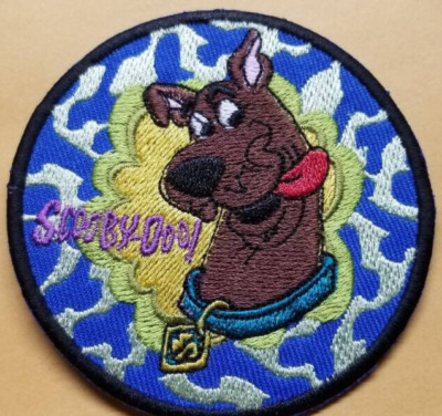Embroidered Scooby Doo Cartoon Patch approx 3" | eBay