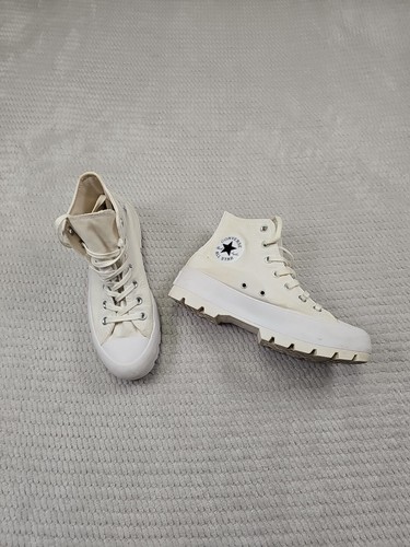 Converse Shoes Womens 8 Chuck Taylor High Top Chunky Platform White | eBay