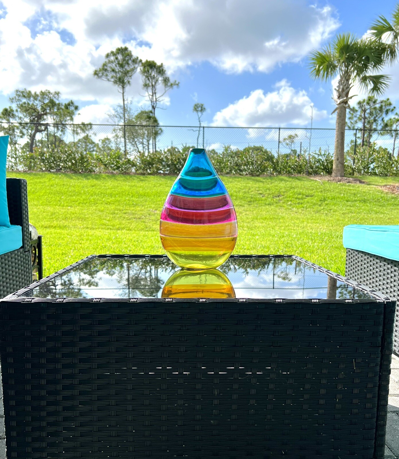 Artist Cal Breed Signed One-of-a-Kind Latitude Incalmo Vase 2003 Orbix ...